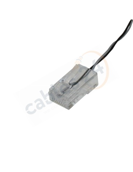 Male RJ21 Telco Cable CAT.3 90 degrees to 24 RJ45 male