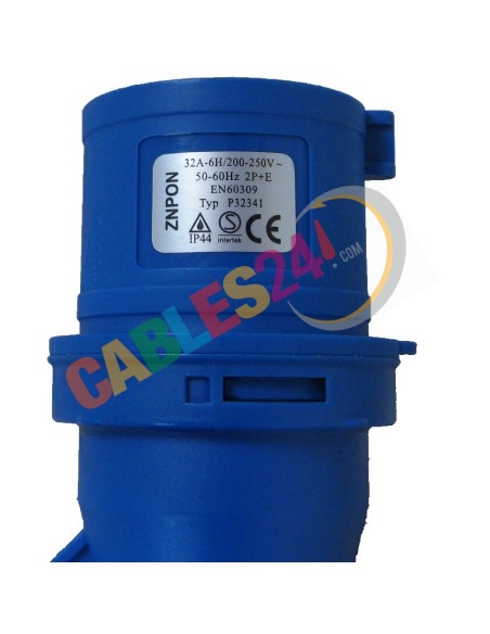 Regleta PDU Vertical para rack 20 Conexiones C13 con Cetac 32Amp 3Mts