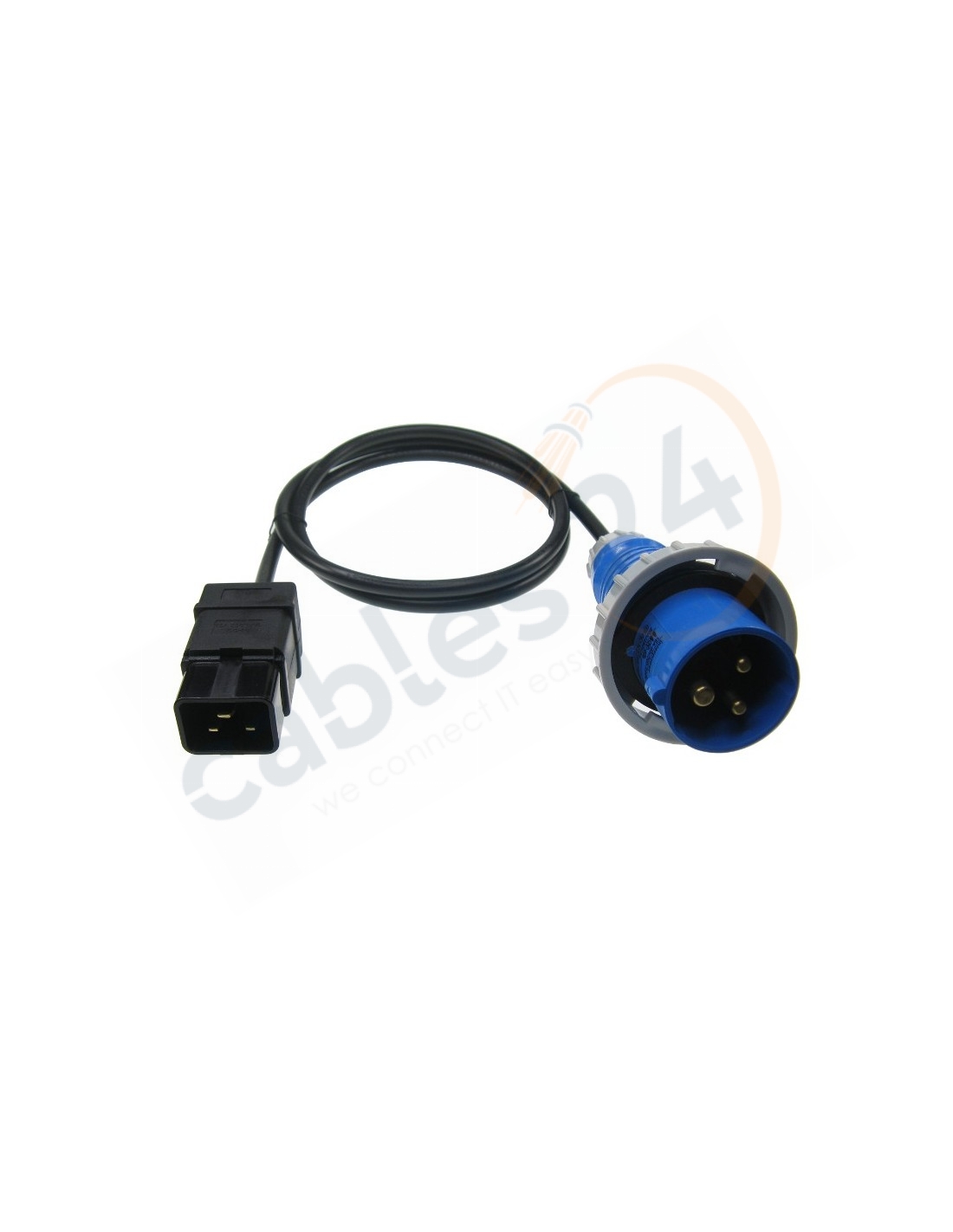 Power Cables CE UL C13 C20 C14 C15 C19 C20 CETAC - Cables24 - Cables24