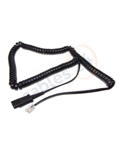 QD Headset Connector U10P-S Reversed Cable Adapter For Plantronics QD ...