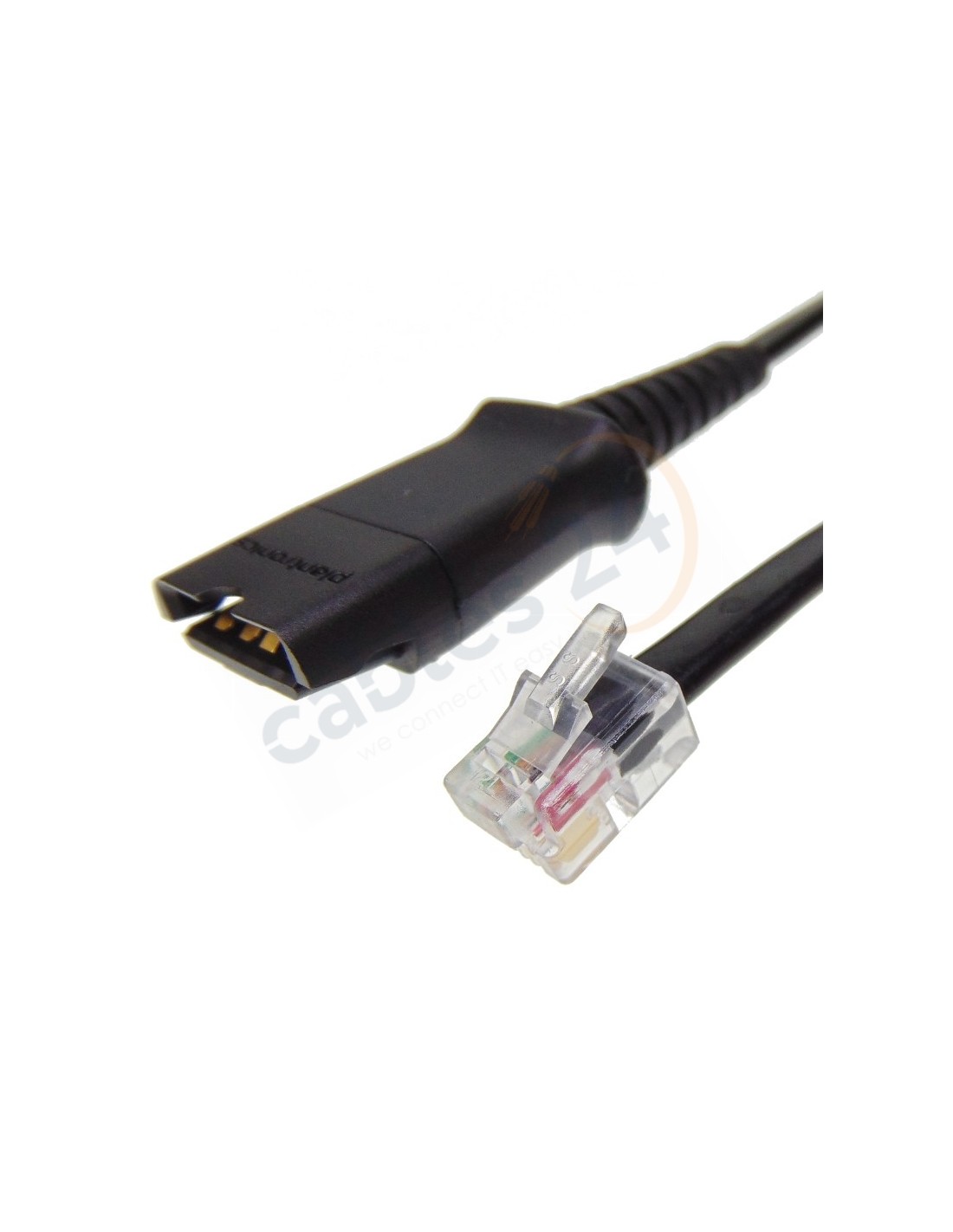 38099-01 Plantronics U10P-S Reversed Cable Yealink SNOM Grandstream