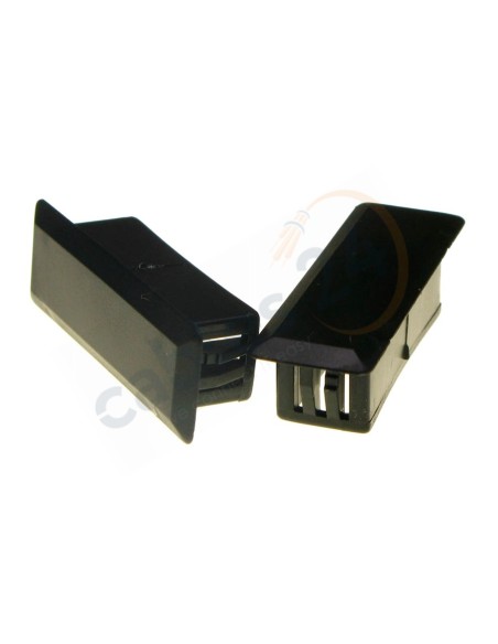 Blank insert for SC duplex adapter