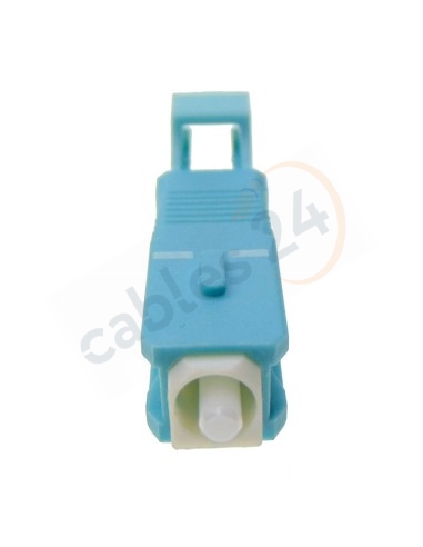 Adaptador simplex SC Macho LC Hembra multimodo OM3