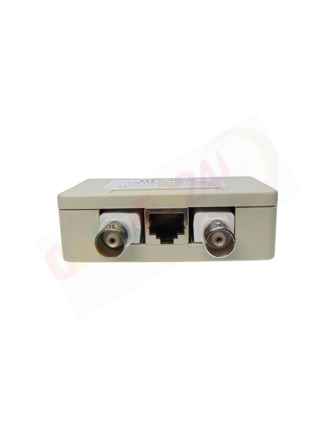 Balun 75-120 ohm RJ-45 hembra Dual BNC hembra G.703 E1
