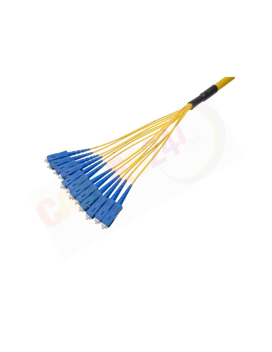 Pre-terminated Single Mode 9/125 Indoor Fiber Optic Cable