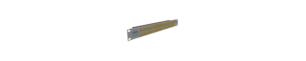 Shop Online Cables24 balun panel 75-120 19-inch rack.